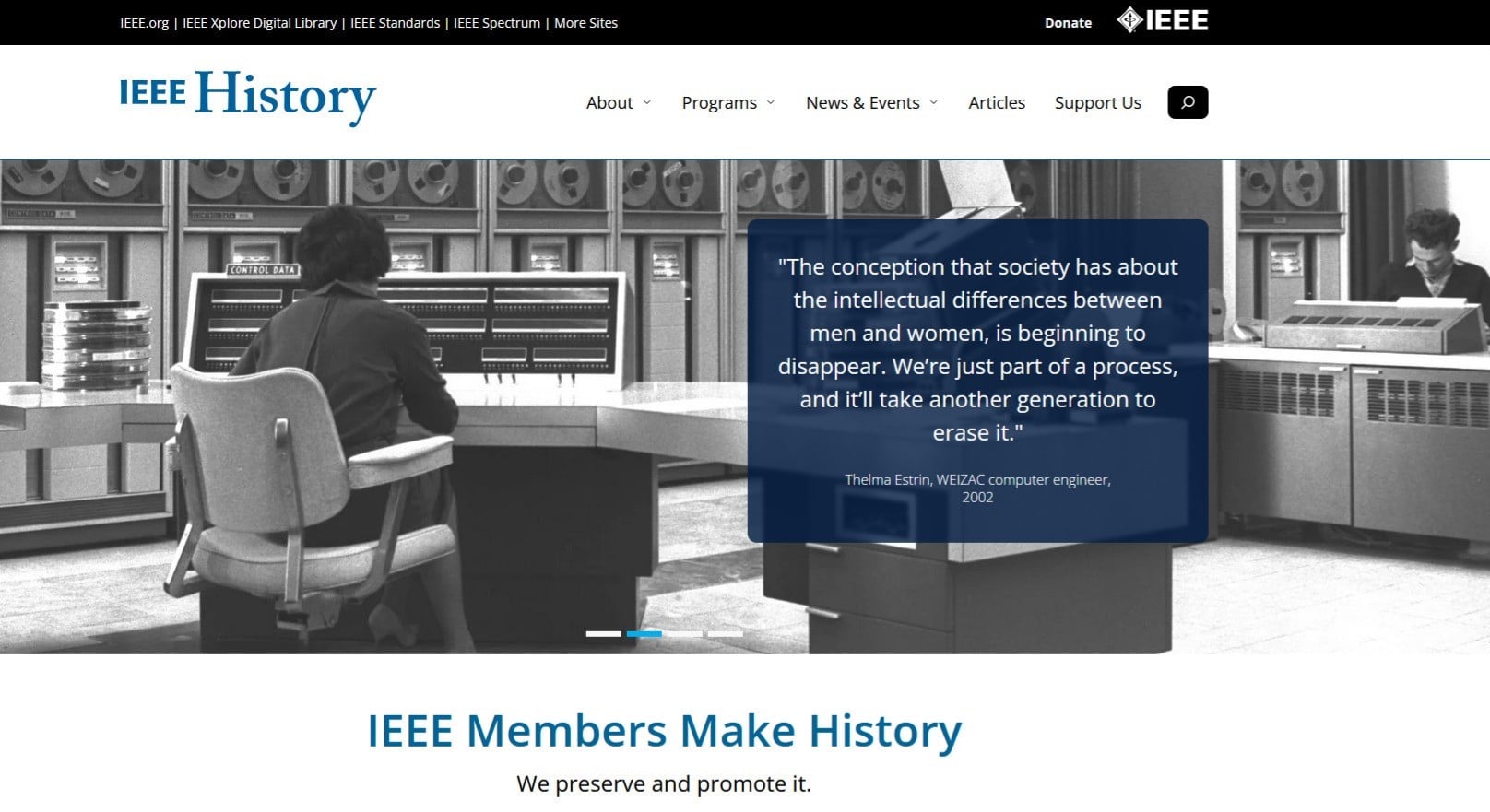 01 New Website Screenshot 1 Cropped | IEEE Foundation