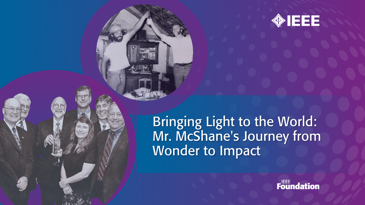 Bringing Light to the World: Mr. McShane’s Journey from Wonder to ...